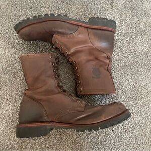 Chippewa | Shoes | Vintage Original Chippewa Lace Up Western Work Boots ...